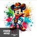 5 PNG Gamer Mickey Png Mouse Splash and Watercolor Png Mickey ...