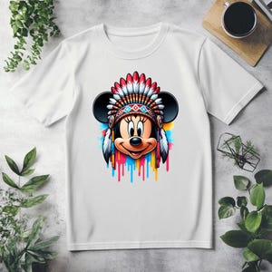 5 PNG Indian Minnie Png Mouse Splash and Watercolor Png Minnie ...