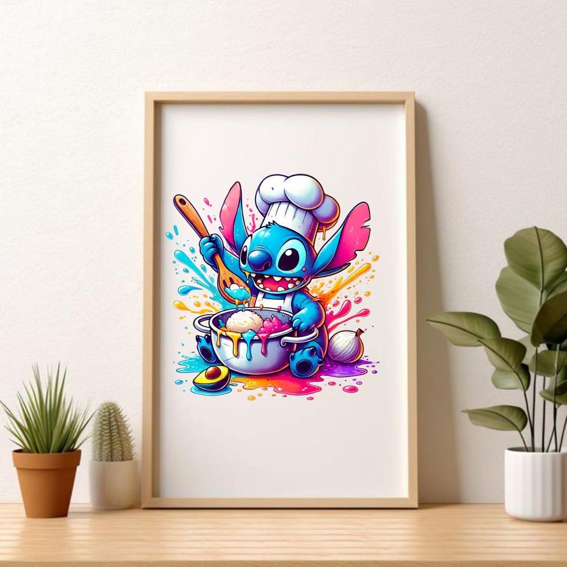 5 PNG Chef Stitch Png Stitch Splash and Watercolor Png Stitch ...