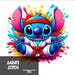 5 PNG Karate Stitch Png Stitch Splash and Watercolor Png Stitch ...