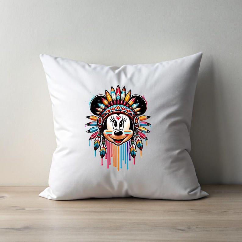 5 PNG Indian Minnie Png Mouse Splash and Watercolor Png Minnie ...
