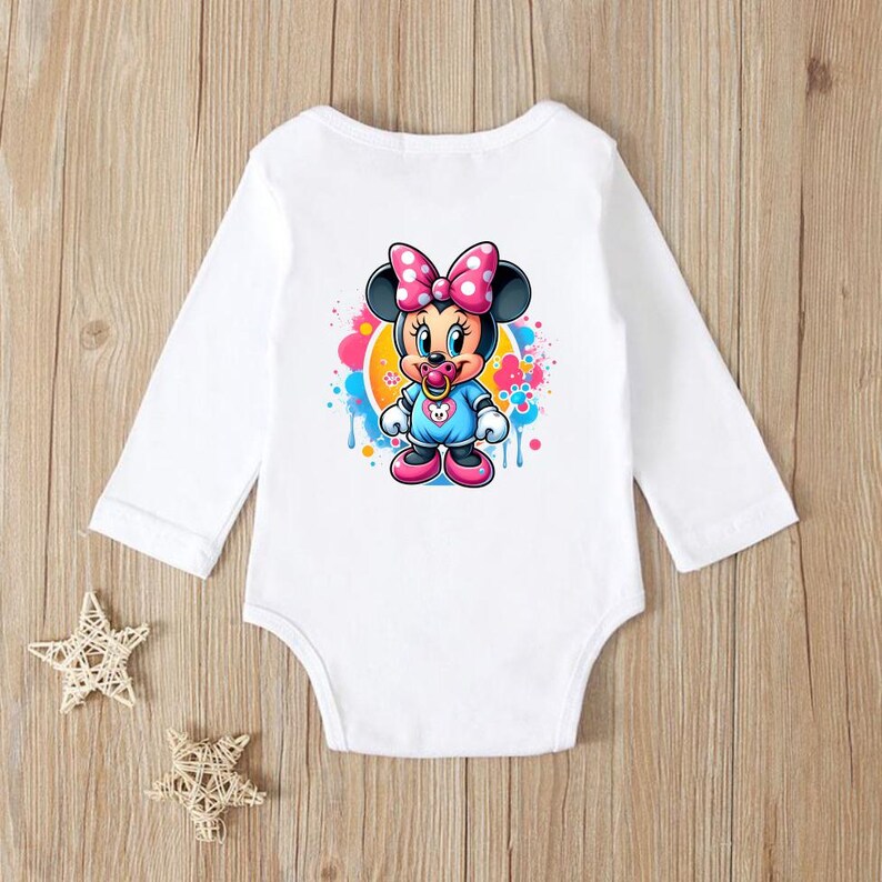 5 PNG Baby Girl Minnie Png Mouse Splash and Watercolor Png Minnie ...