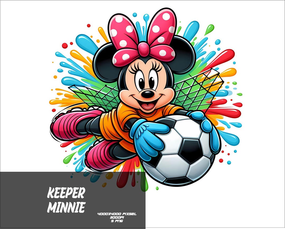 5 PNG Keeper Minnie Png Mouse Splash and Watercolor Png Minnie ...