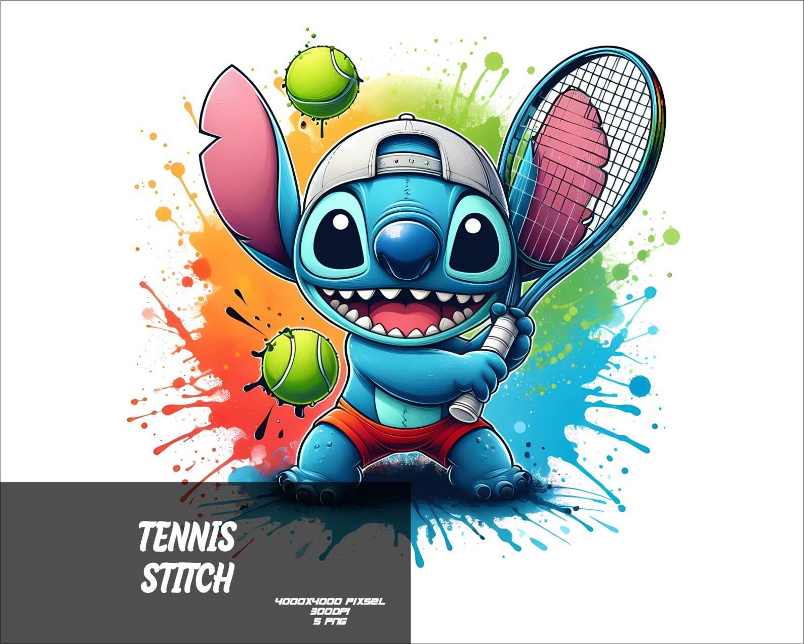 5 PNG Tennis Stitch Png Stitch Splash and Watercolor Png Stitch ...
