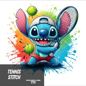 5 PNG Tennis Stitch Png Stitch Splash and Watercolor Png Stitch ...