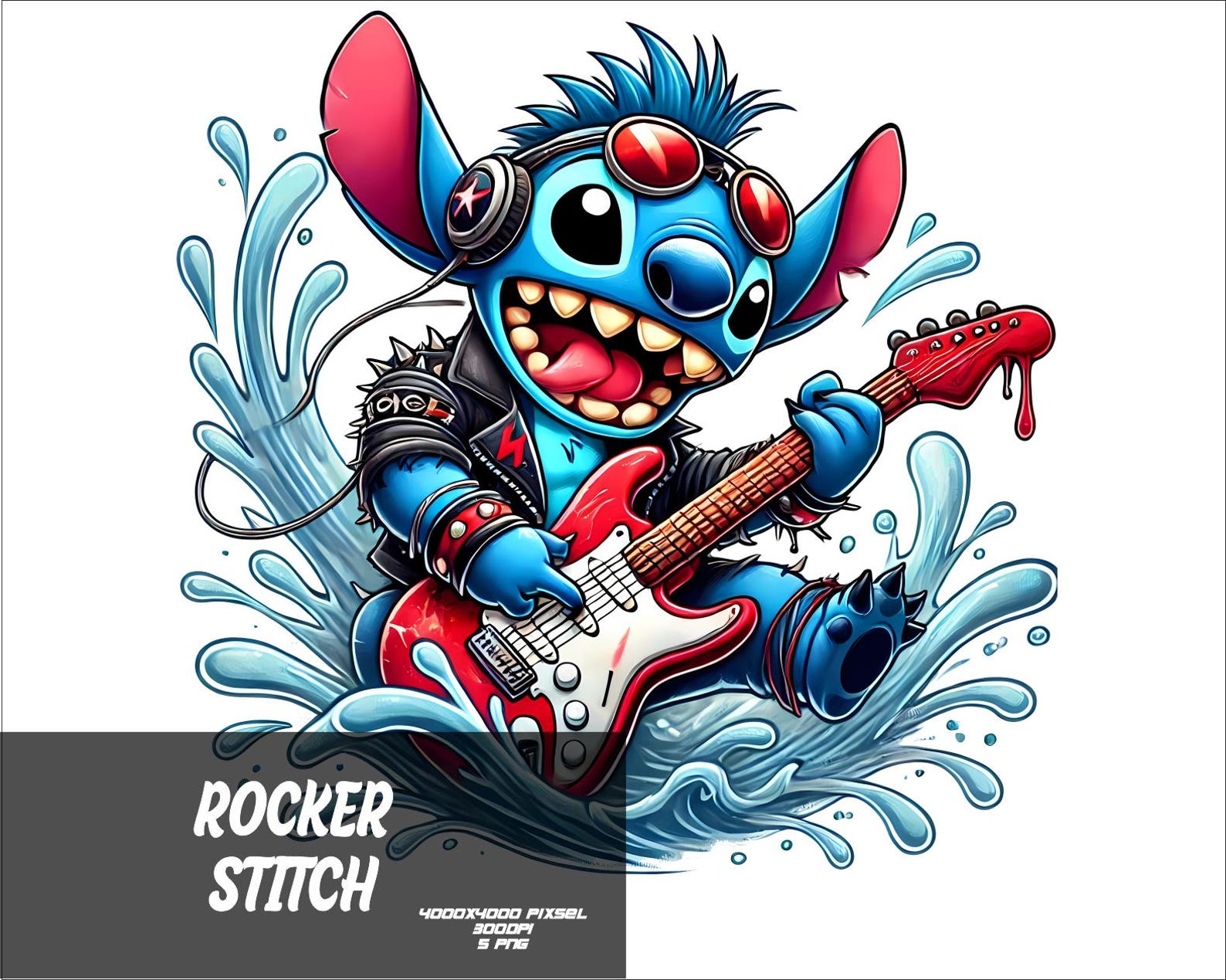 5 PNG Rocker Stitch Png Stitch Splash and Watercolor Png Stitch ...