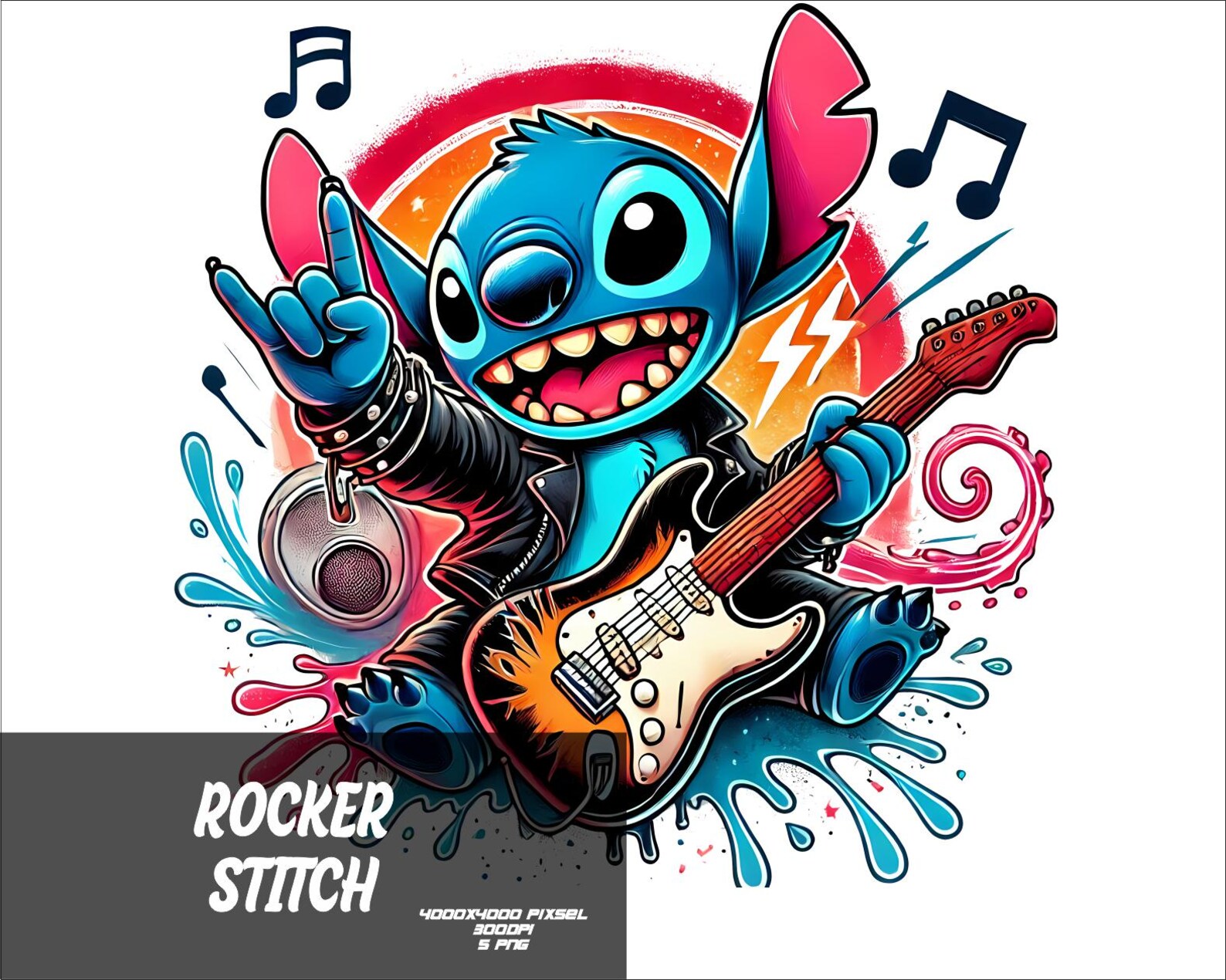 5 PNG Rocker Stitch Png Stitch Splash and Watercolor Png Stitch ...