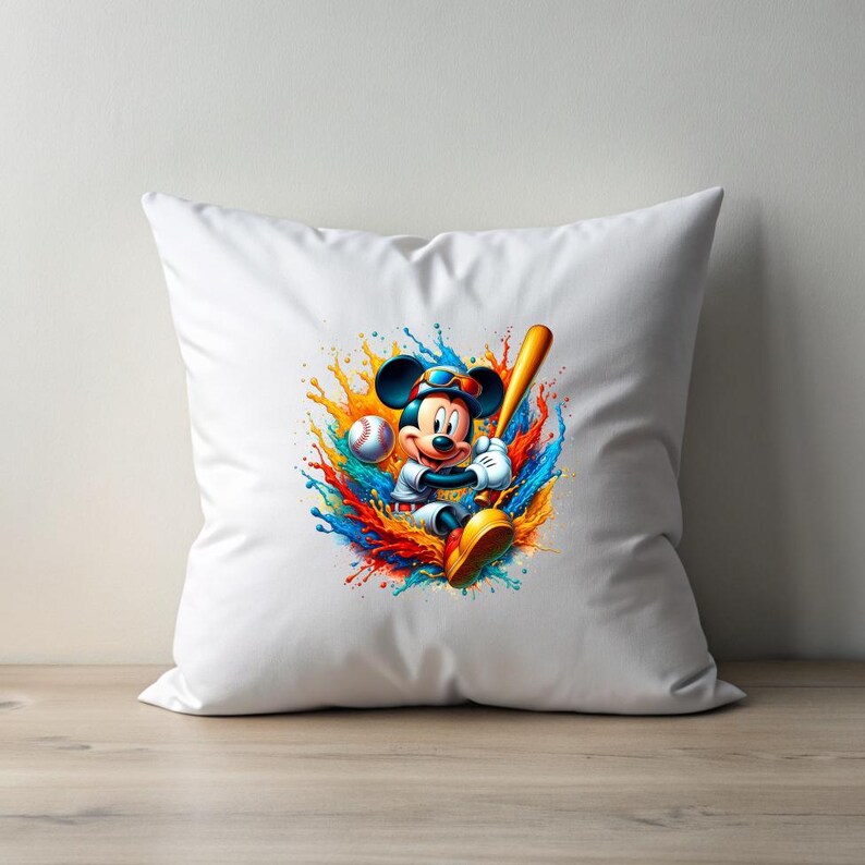 5 PNG Baseball Mickey Png Mouse Splash and Watercolor Png Mickey ...