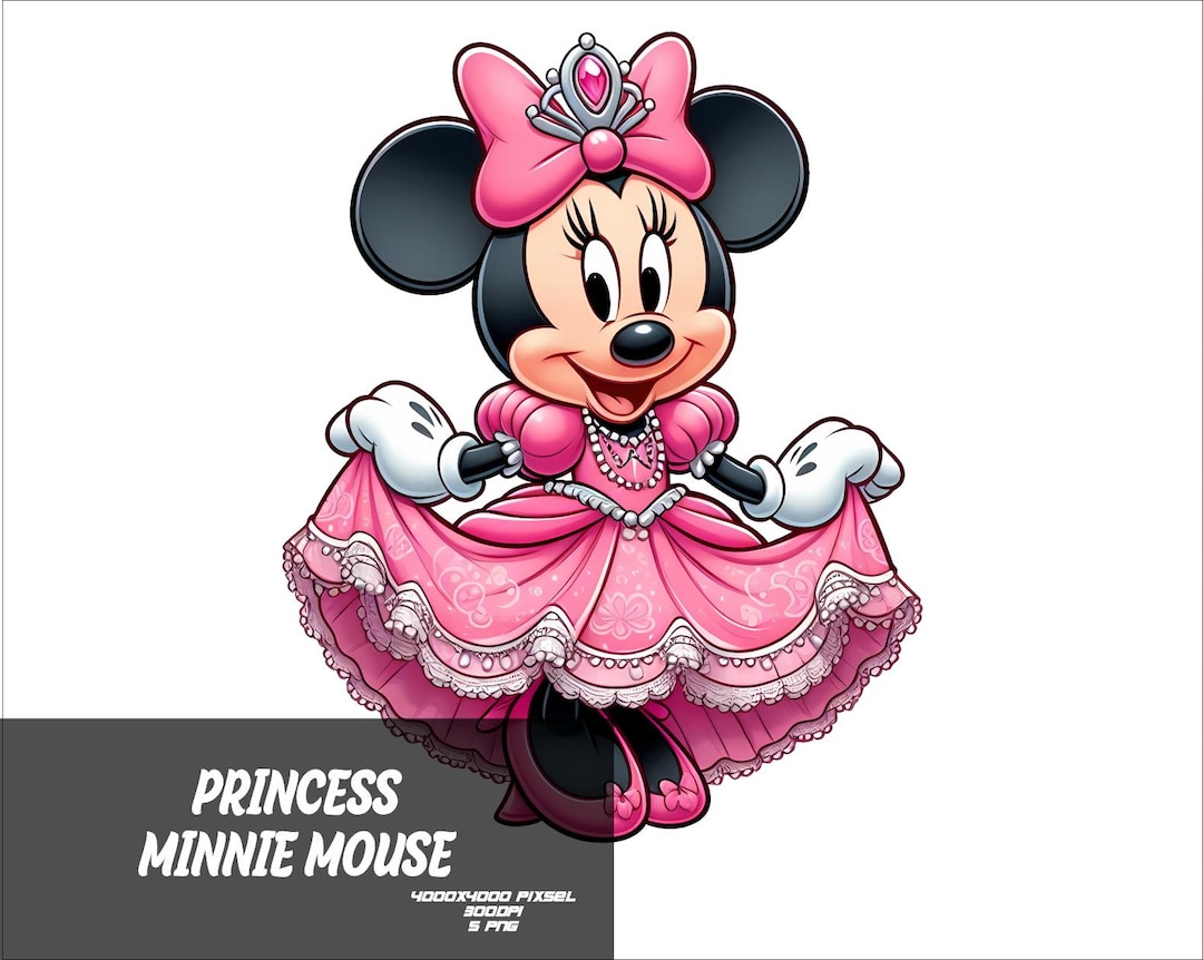 5 PNG Princess Minnie Png Mouse Splash and Watercolor Png Minnie ...
