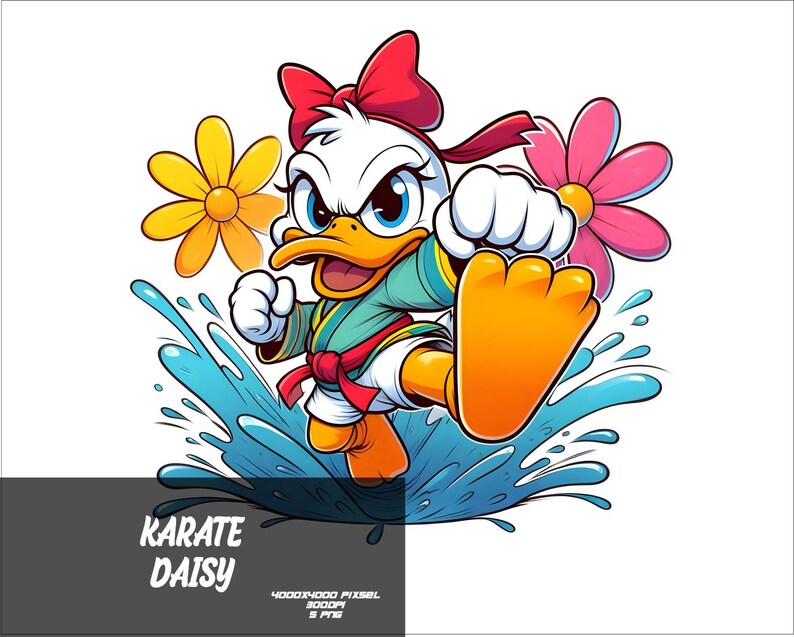 5 PNG Karatecher Daisy Png Splash and Watercolor Png Duck Transparent ...
