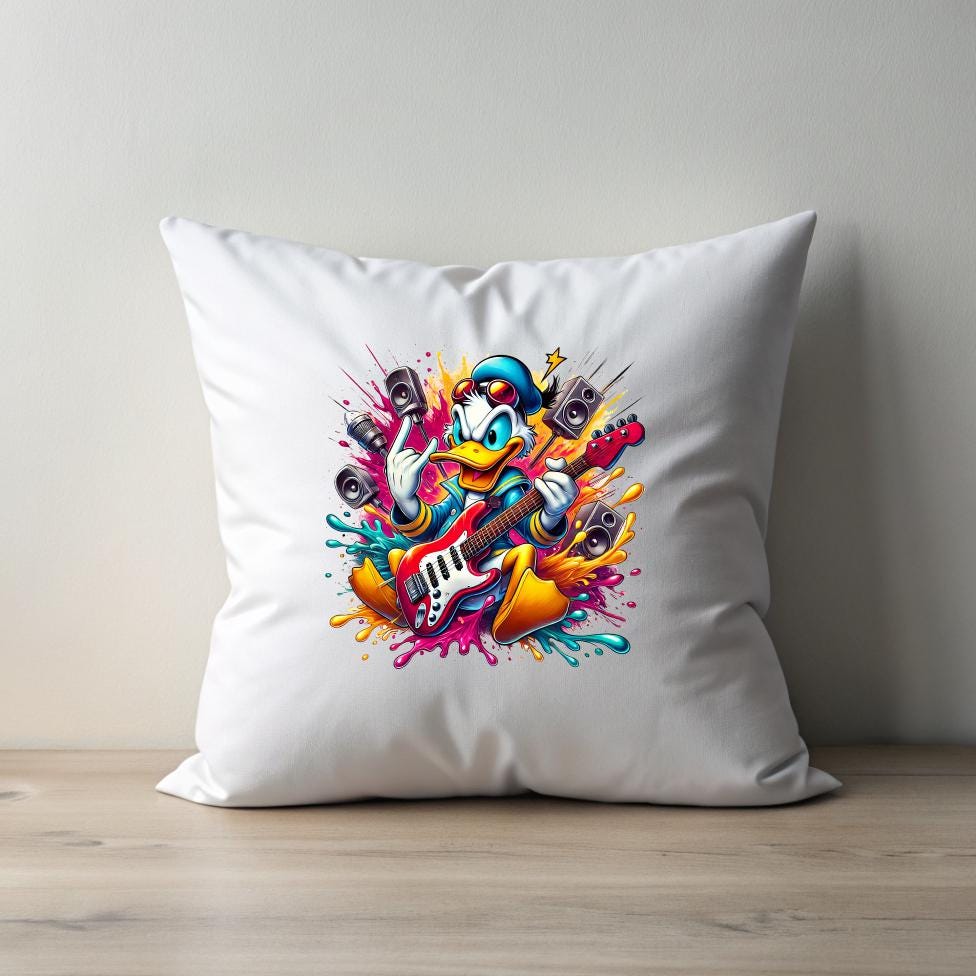 5 PNG Rocker Donald Png Splash and Watercolor Png Duck Transparent PNG ...