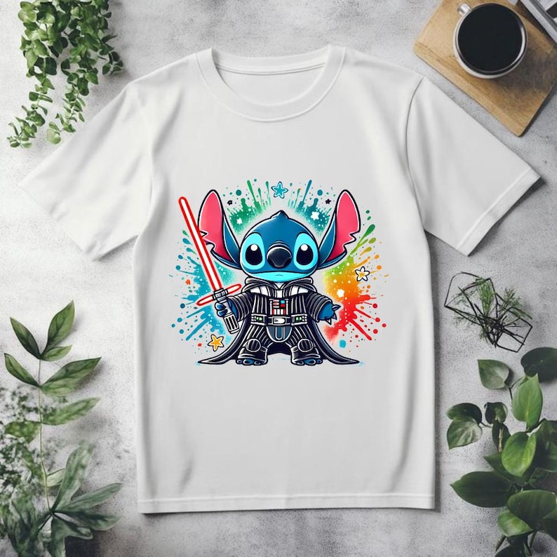 5 PNG Starwars Jedi Stitch Png Stitch Splash and Watercolor Png Stitch ...