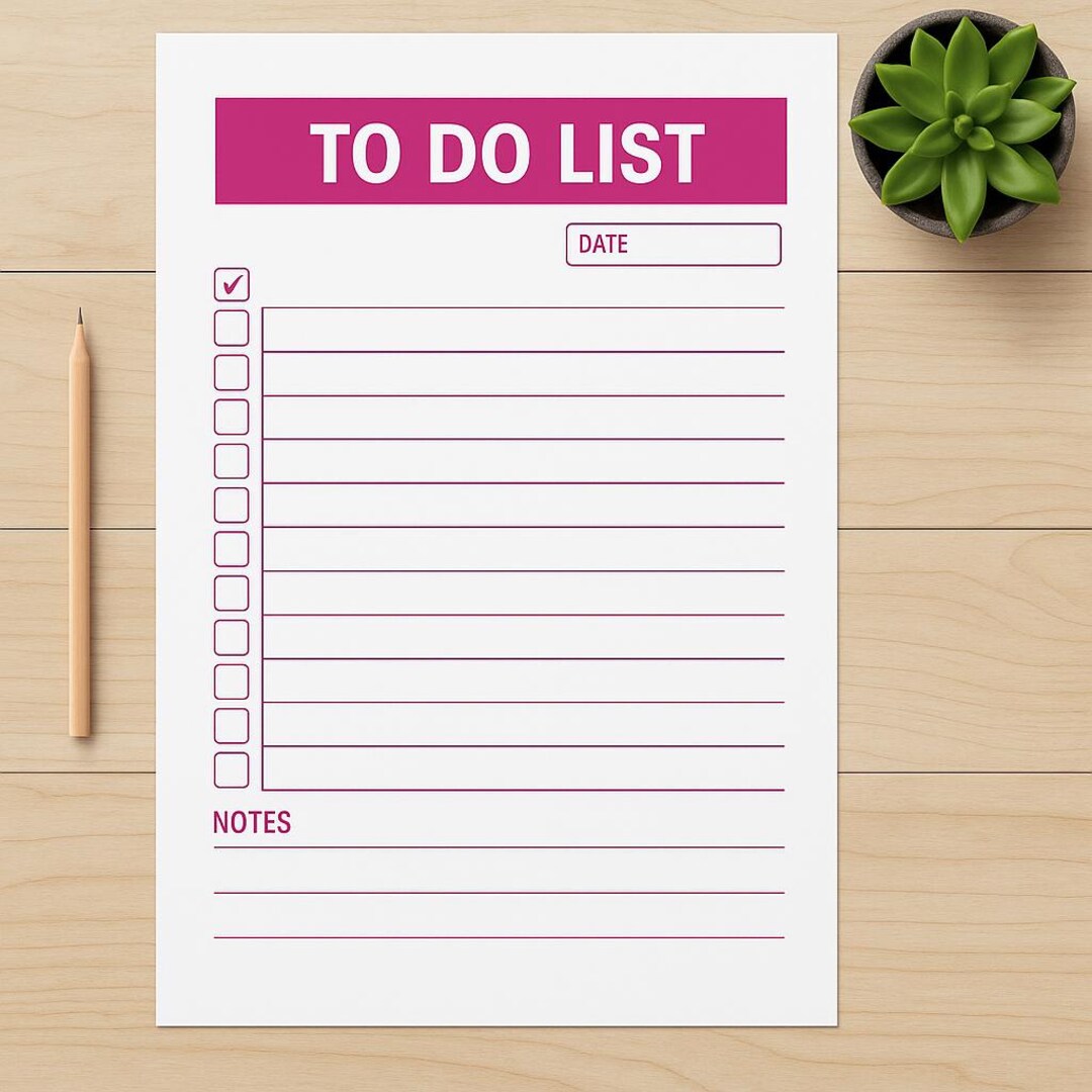 September Daily Planner Printable: Minimalist To-do List, Notes (A4/A5 ...