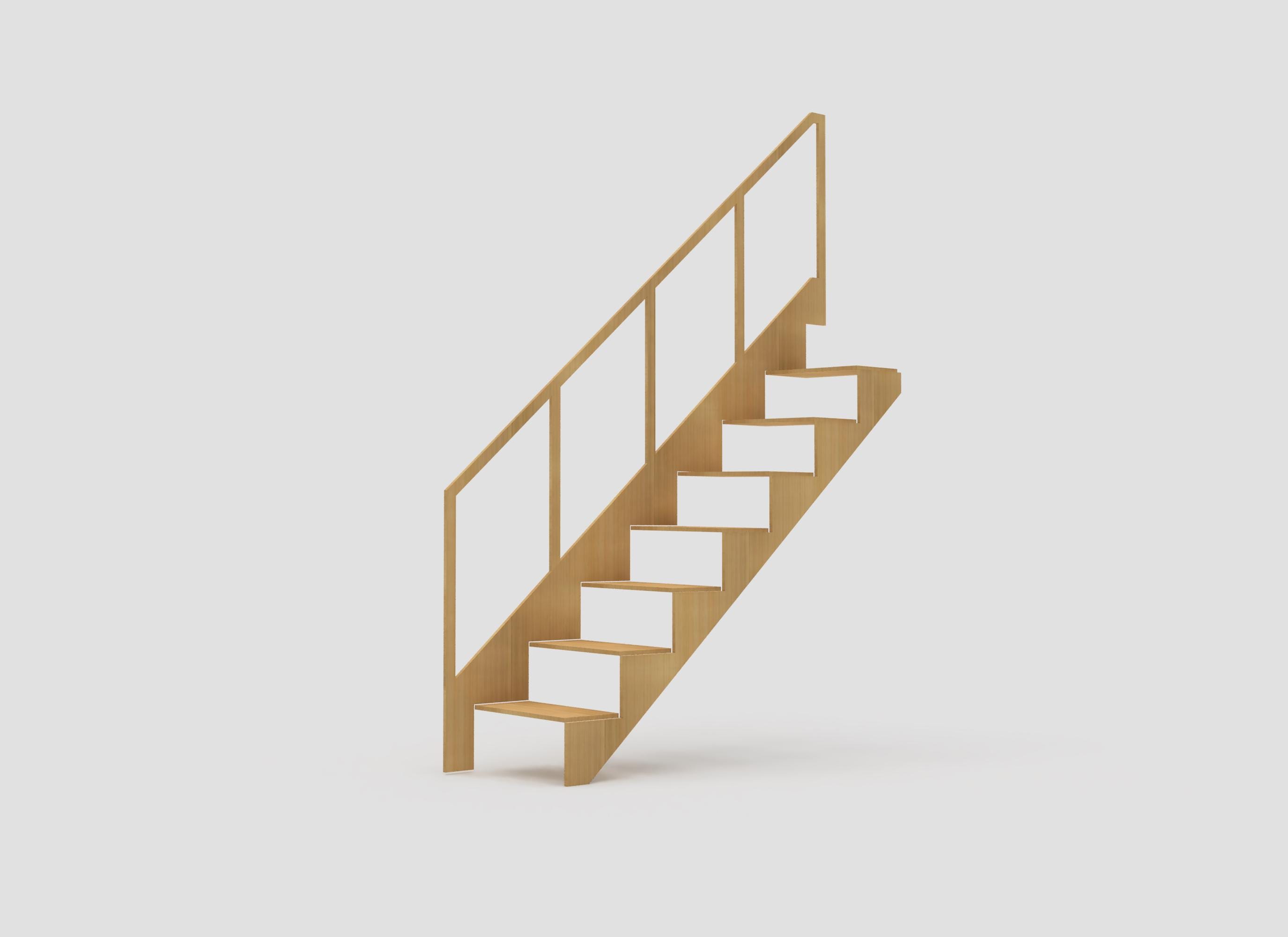 Folding Loft Stairs - Space Saving Loft Stairs - Customize the Height ...