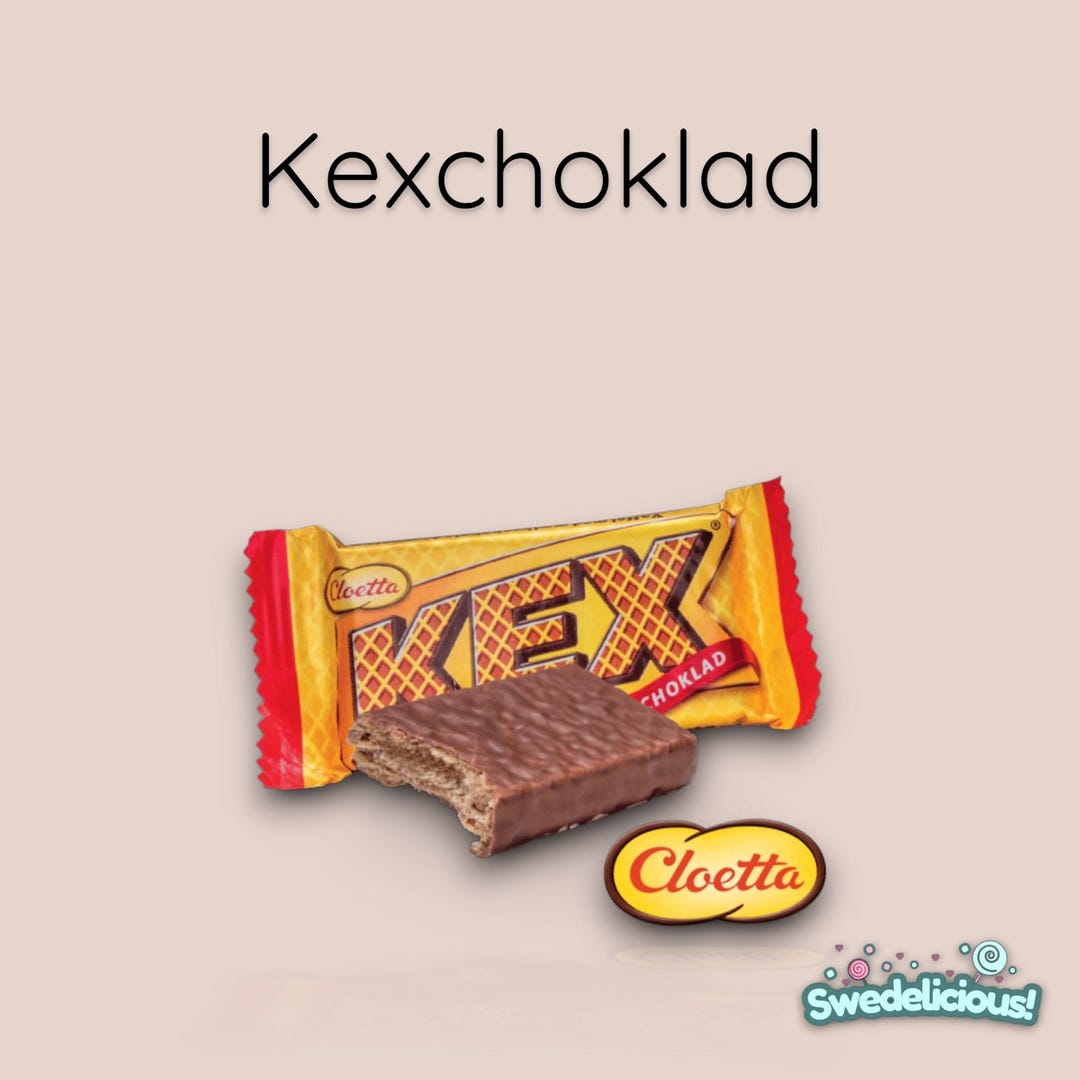 Kexchoklad Chocolate Covered Wafer Biscuit 60g Swedish Chocolate Authentic From Sweden - Etsy