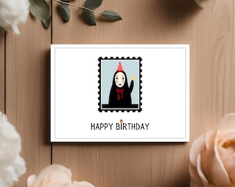 Birthday Card | Studio Ghibli | DIGITAL Download | Instant Download ...