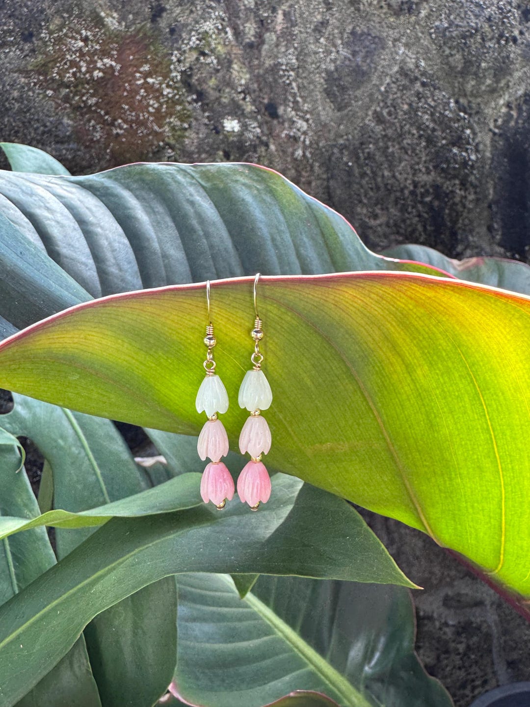 Triple Reverse Ombré Pink Pikake Buds- Small (w/spacers) - Etsy