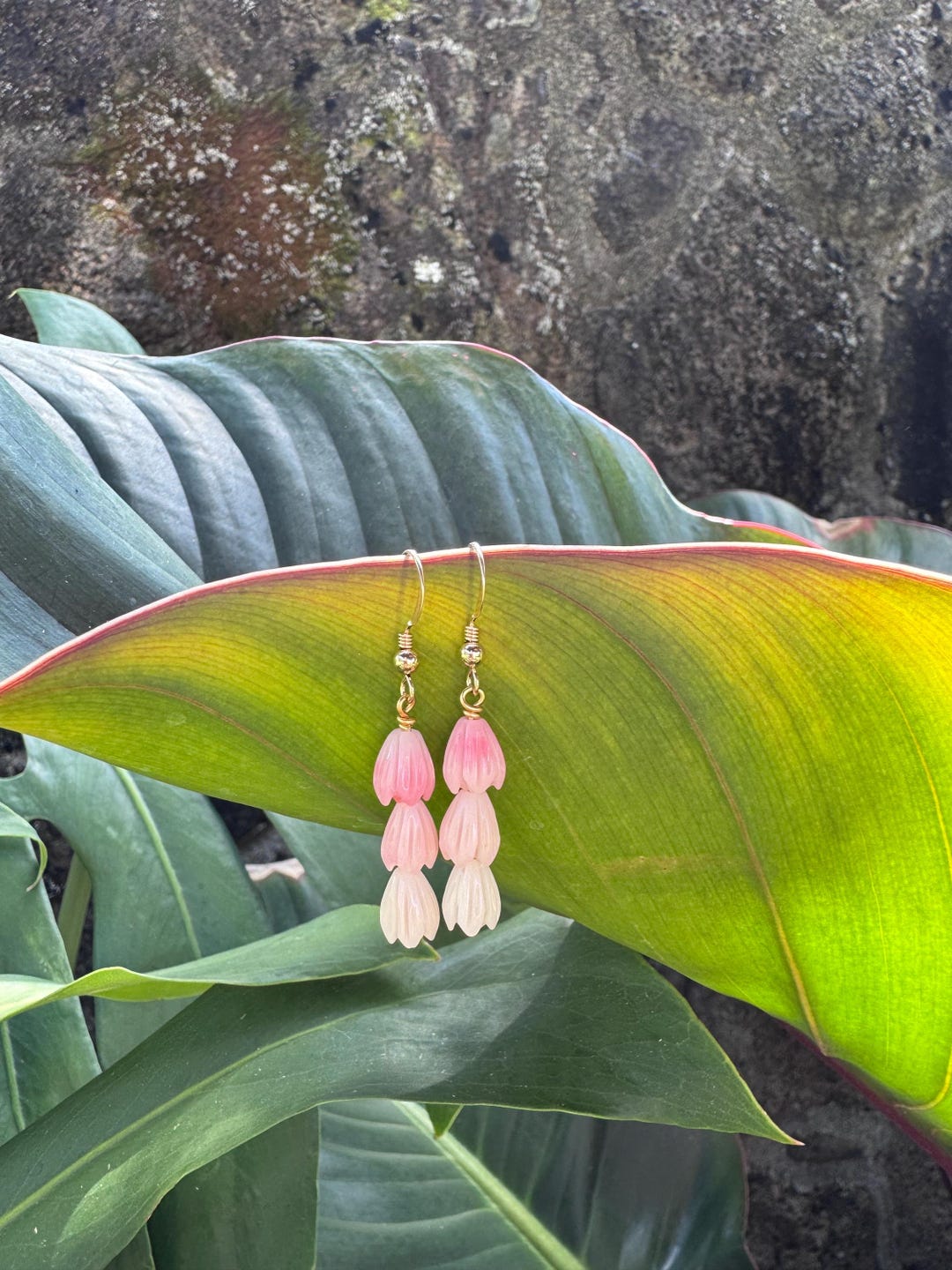 Triple Ombré Pink Pikake Buds- Small (w/o Spacers) - Etsy