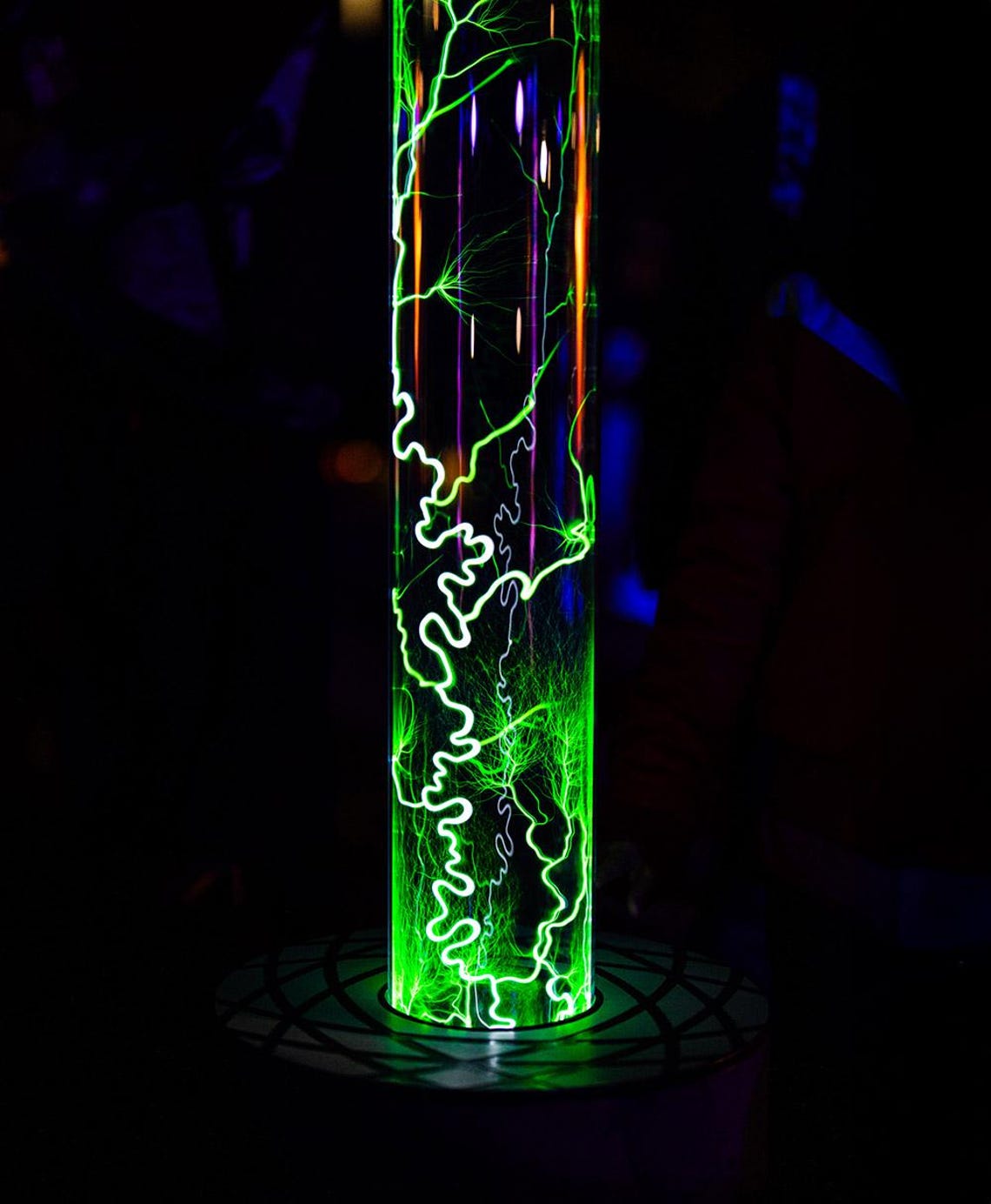 Plasma Lamp Light – Crystal Green - Etsy