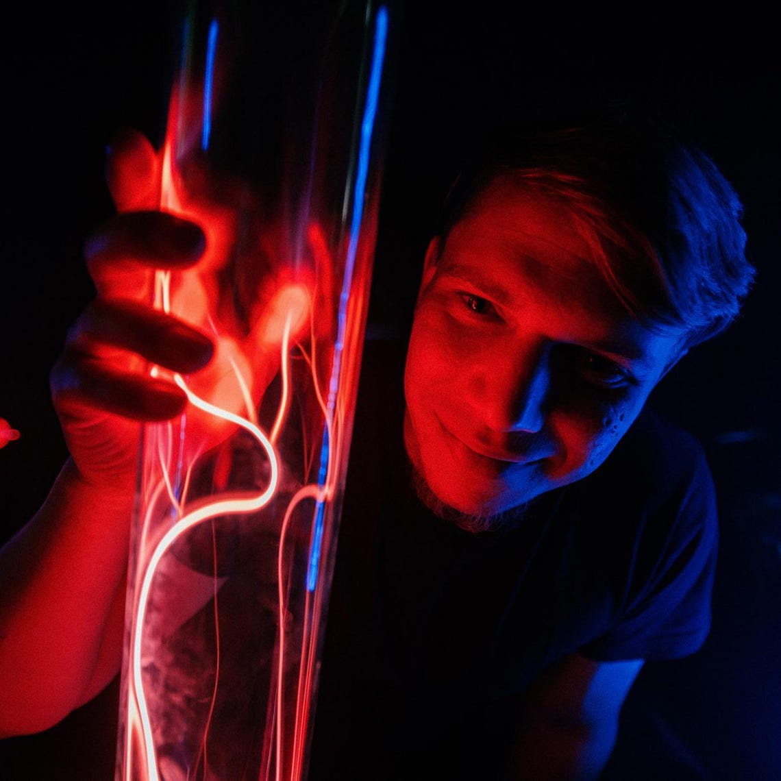 Plasma Lamp Light – Red - Etsy