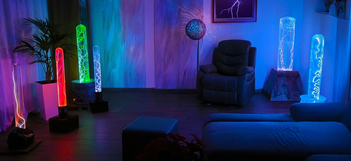 Plasma Lamp Light – Red - Etsy