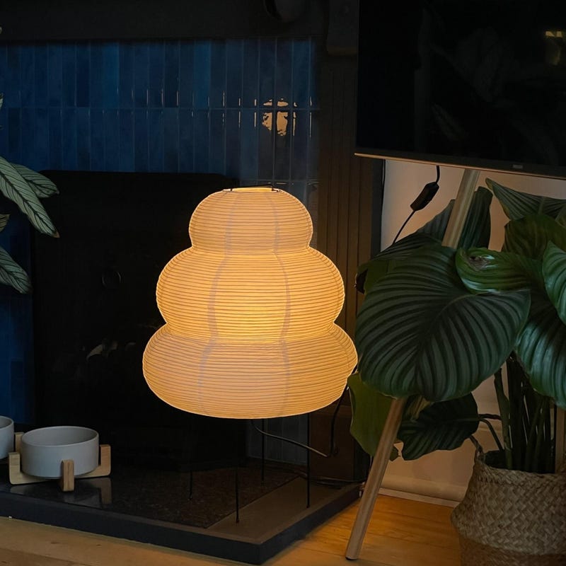 Rice Paper Lamp - Etsy