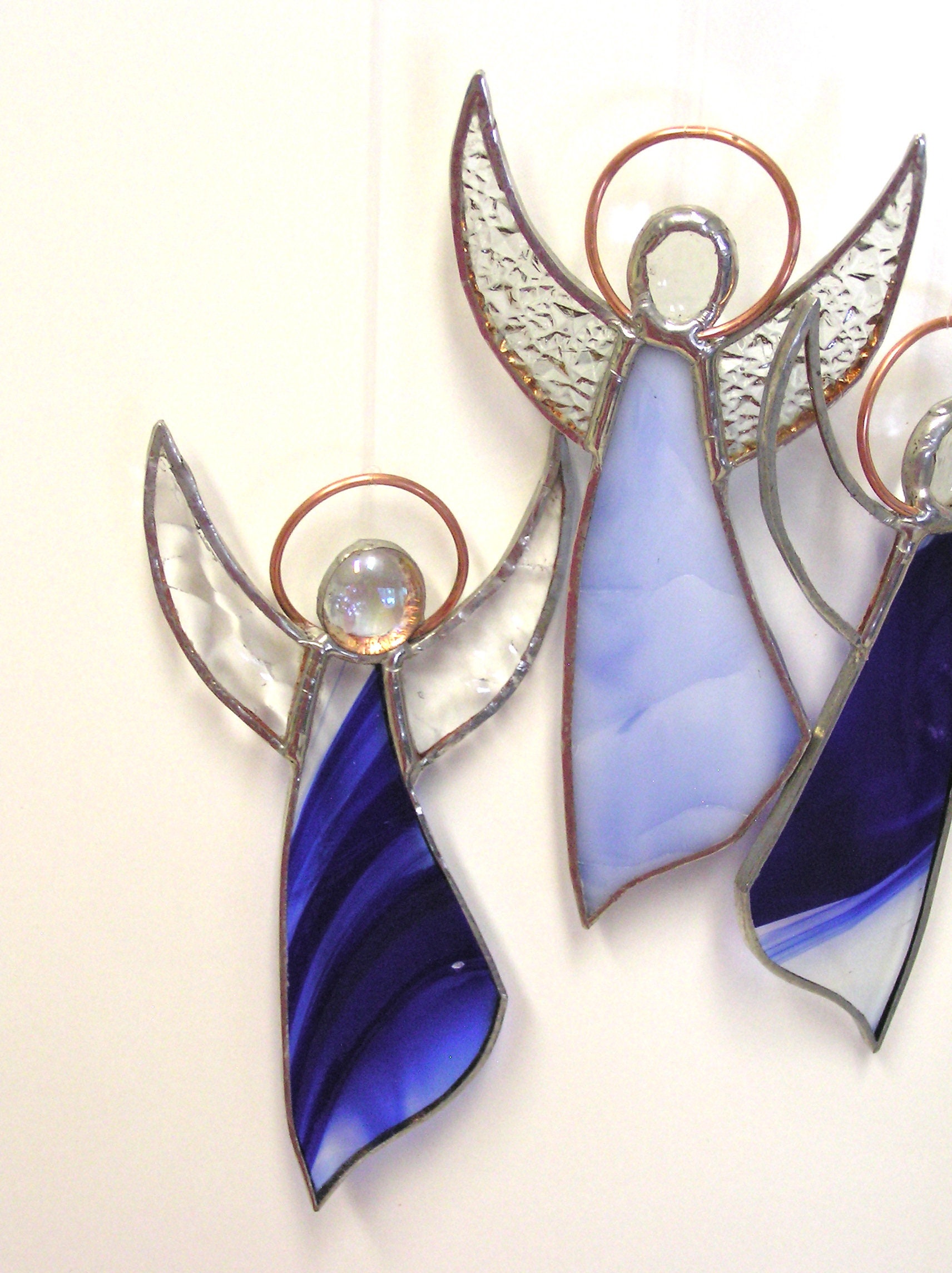 Stained Glass Angels Angels Glass Angels Guardian Angels | Etsy