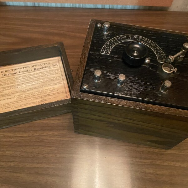 Crystal Radio - Etsy
