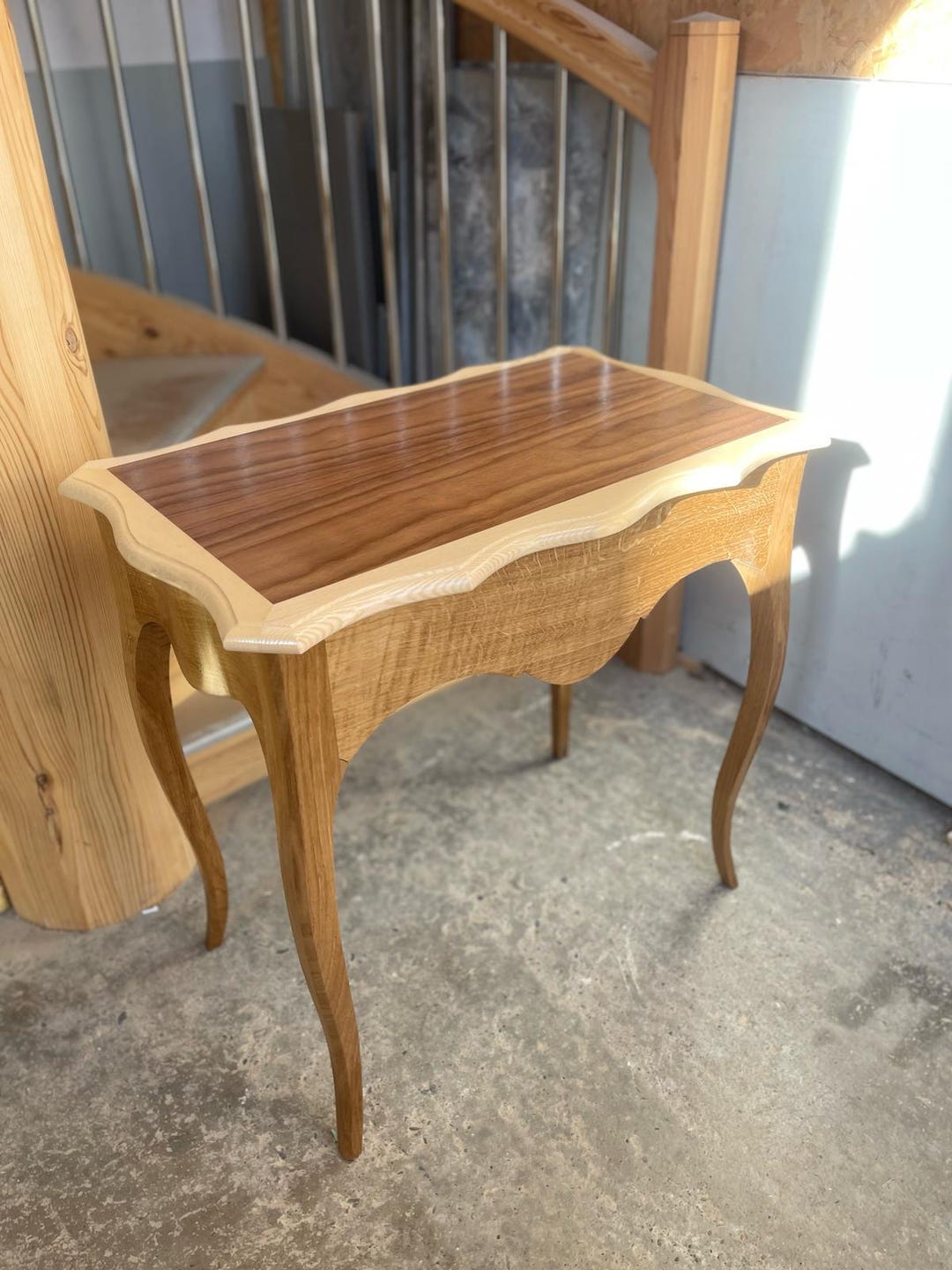 Handmade Wood Table, Artisan Furniture, Luxury, Louis Xv Table, Unique ...