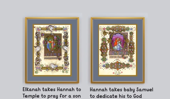 Hannah Dedicates Samuel Printables