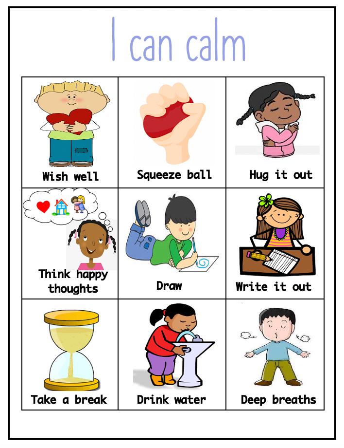 Conscious Discipline Calm Down Station - Etsy