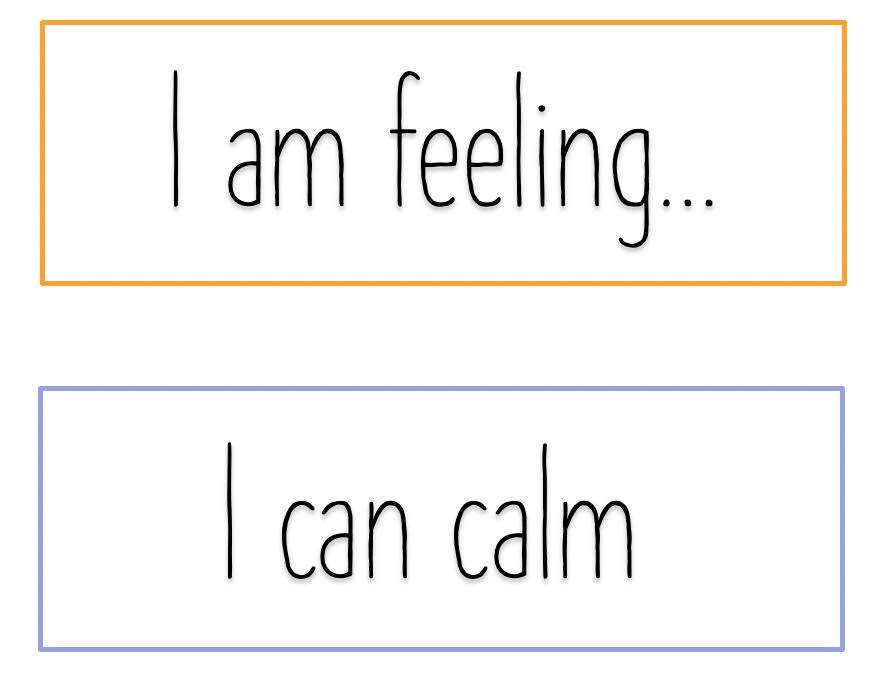 Conscious Discipline Calm Down Station - Etsy