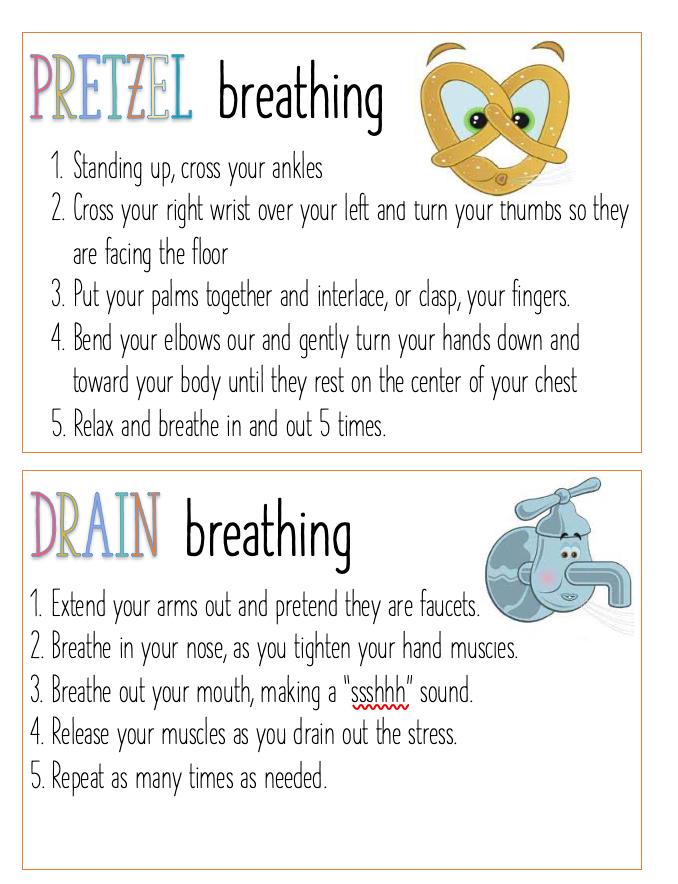 Calm Down Breathing Techniques Posters & Cards - Etsy