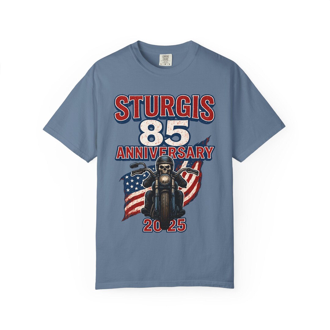 Sturgis 85th Anniversary 2025 Spirit Comfort Colors T-shirt - Etsy