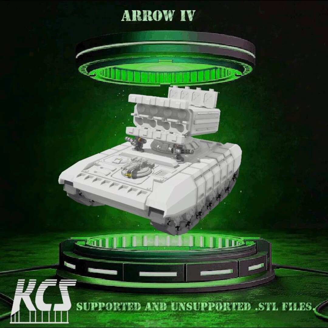 4X Arrow IV Alternative Battletech Kiwicolourstudio - Etsy