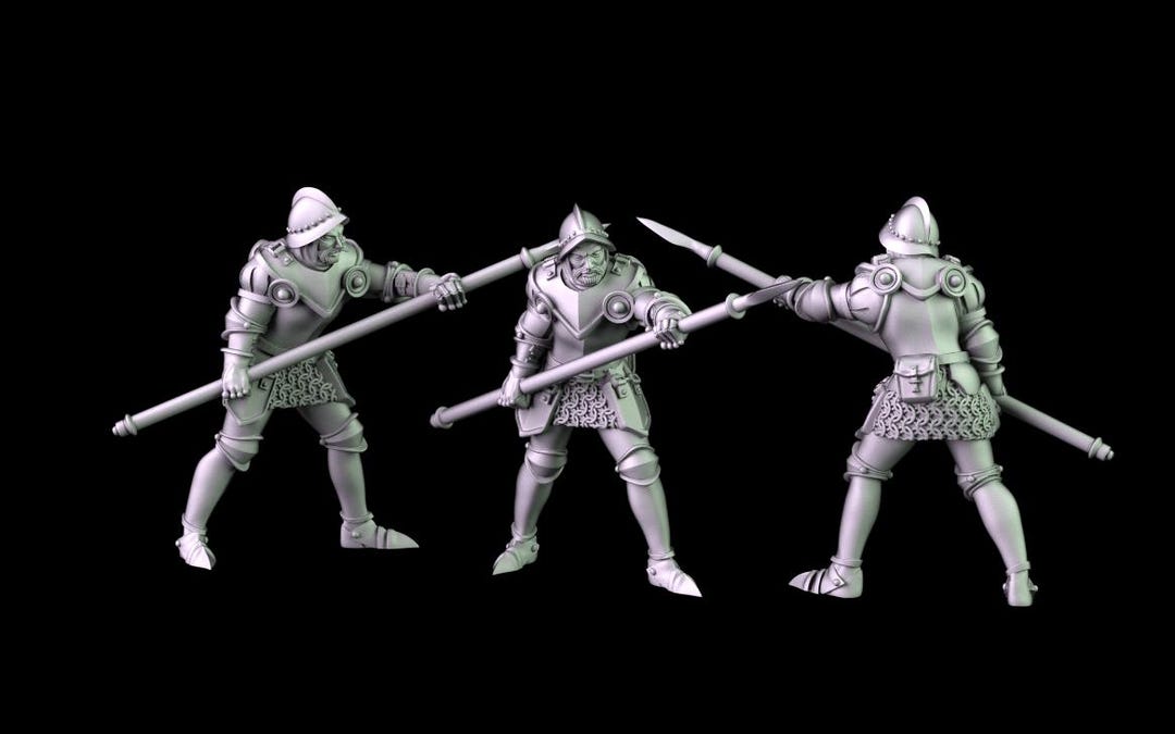 28mm-32mm Imperial Guard Variation C Crosslances - Etsy