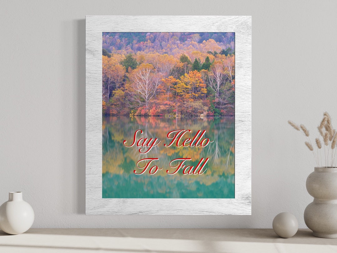 SVG Autumn, Welcome Fall Season, SVG File Digital Download Print,fall ...
