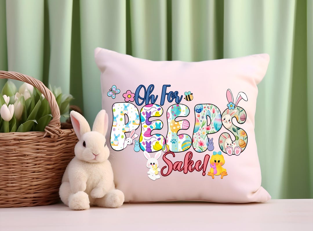 Oh for Peeps Sake Png, Chilling With My Peeps Png, Peeps Chick Png ...