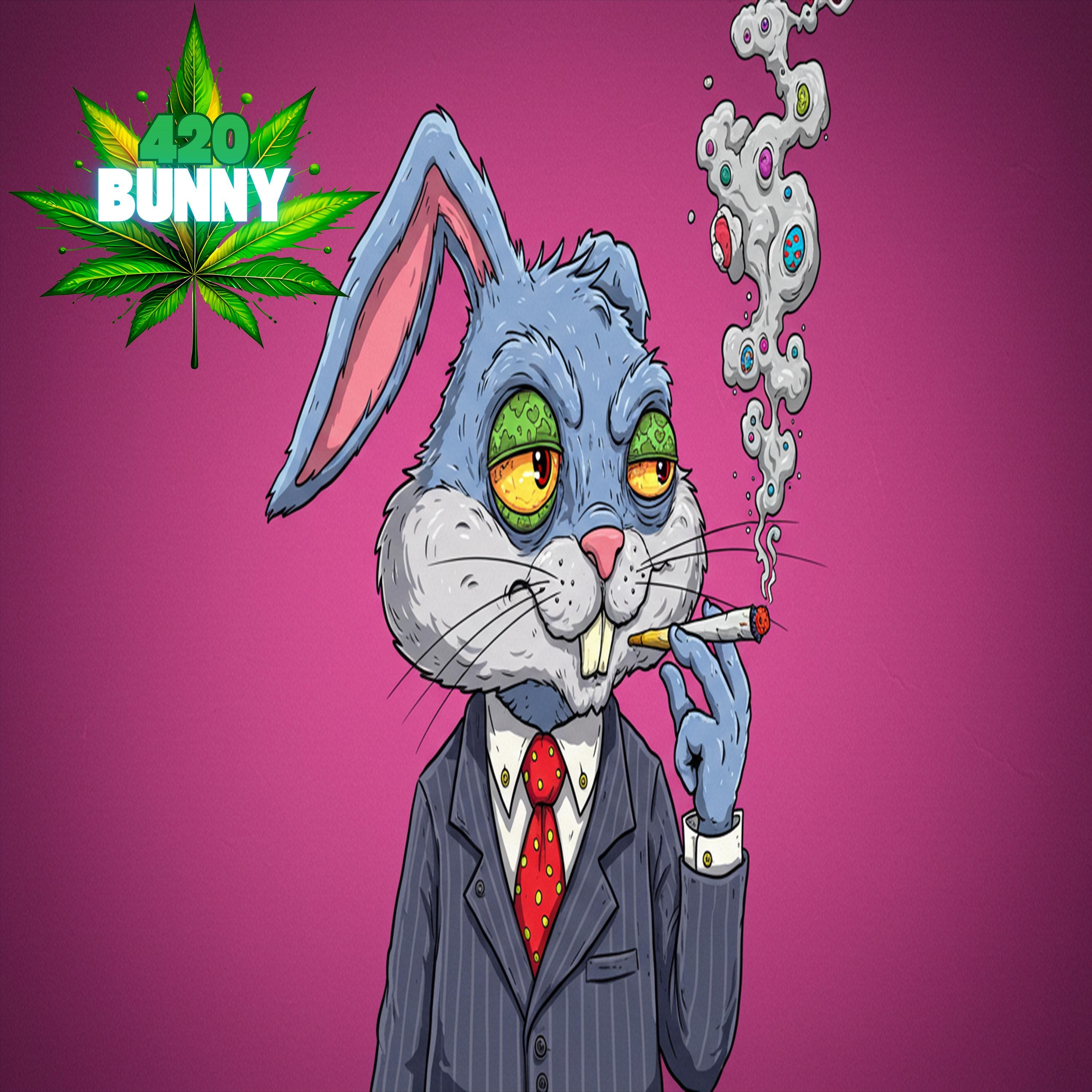 420 Easter Png, Blazing With the Bunny Clipart, 420 Sublimation Bundle ...