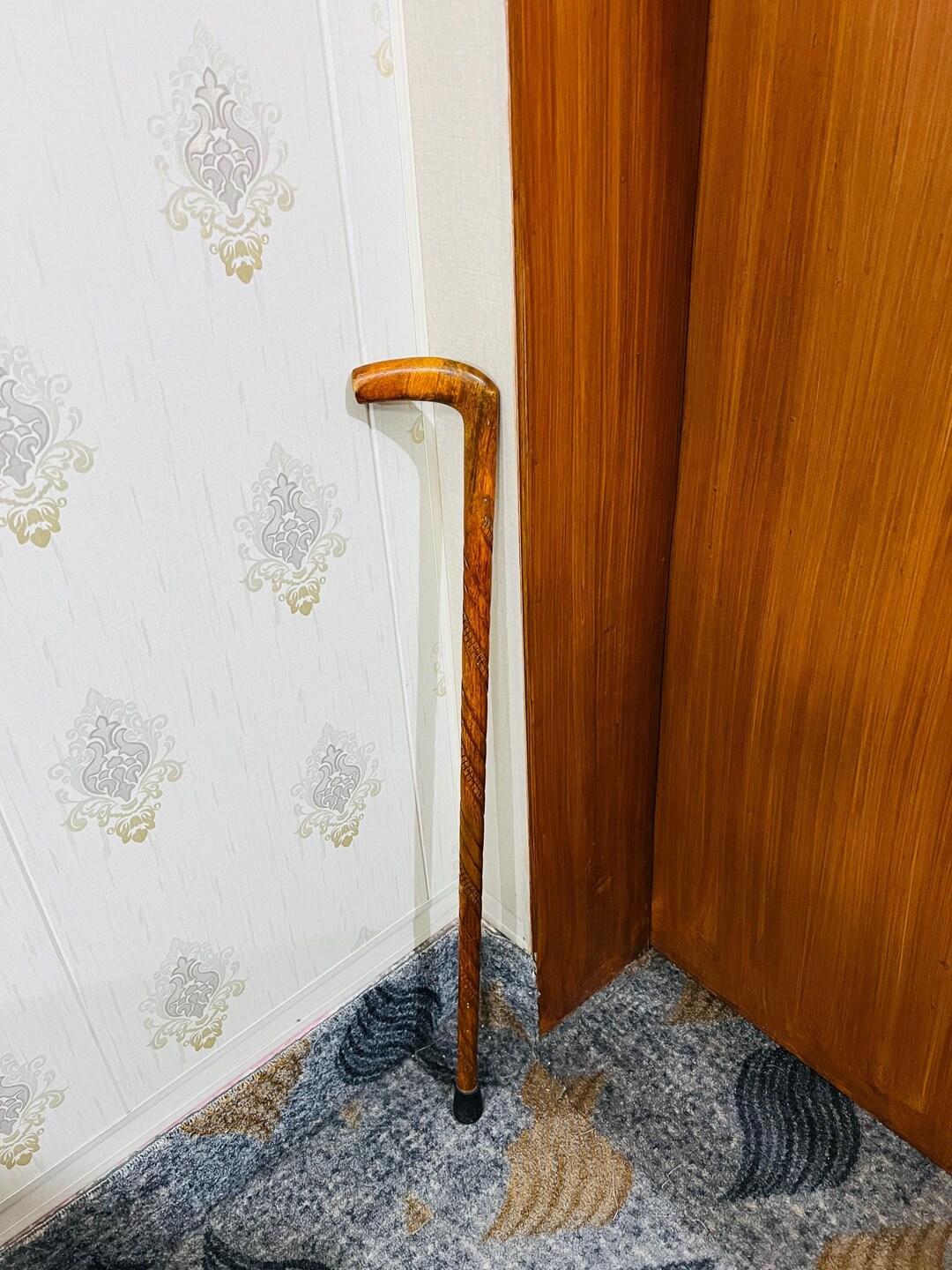 Handcrafted Wooden Walking Canes | Vintage Cane | Cane for Men | Cane ...