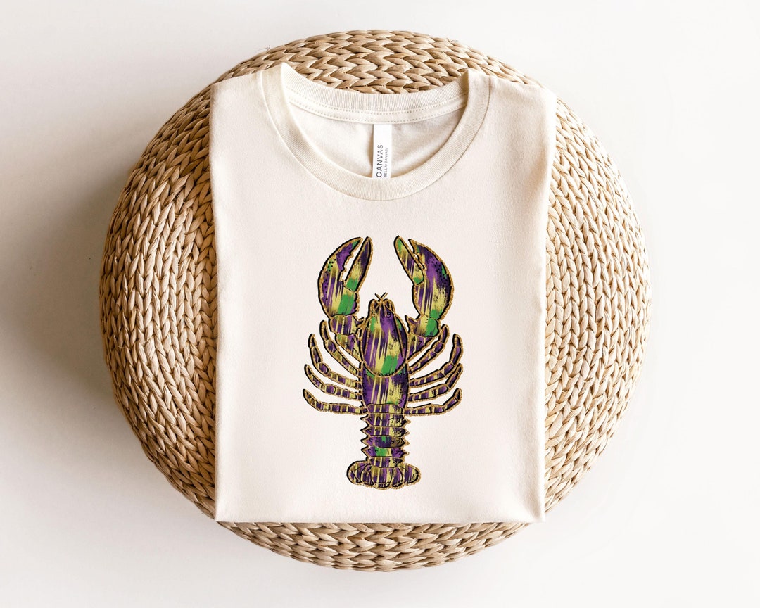 Glitter Crawfish Png, Glitter Mardi Gras Png, Retro Mardi Gras Png ...