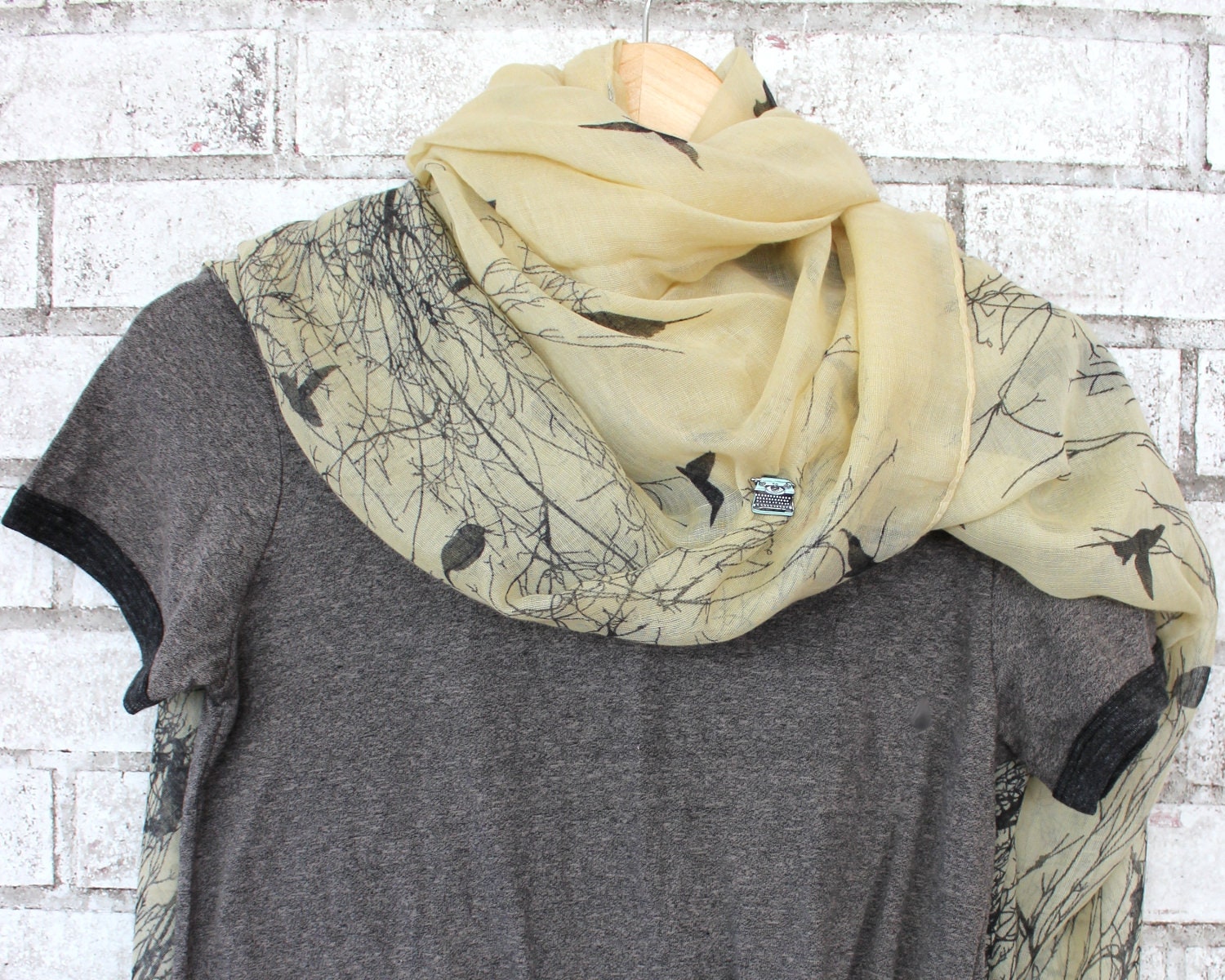 Typewriter Pin Vintage Typewriter Enamel Pin Writer Gift | Etsy