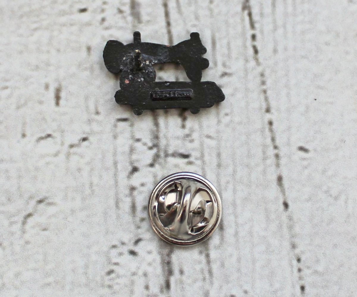 Sewing Machine Lapel Pin Mint Green Vintage Modern Sewing | Etsy