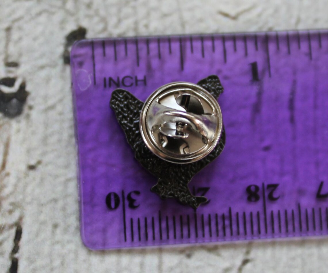 Little Red Hen Pin Rust Hen Easter Egger Back Yard | Etsy