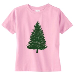 Youth Printed T-Shirt Pine Tree Shirt Nature Trees Forest | Etsy