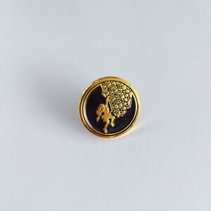 Rock Climbing, Black and Gold Climber Pin, Enamel Pin, Enamel Lapel Pin ...