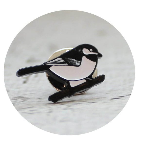 Bird Enamel Pin - Etsy