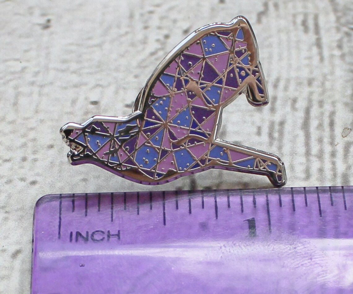 Coyote Pin 1 Soft Enamel Lapel Pin Howling Wolf - Etsy