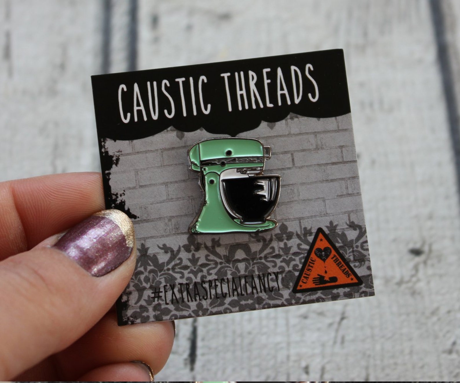 Mint Green Kitchen Mixer Enamel Pin Kitchen Mixer Lapel Pin | Etsy