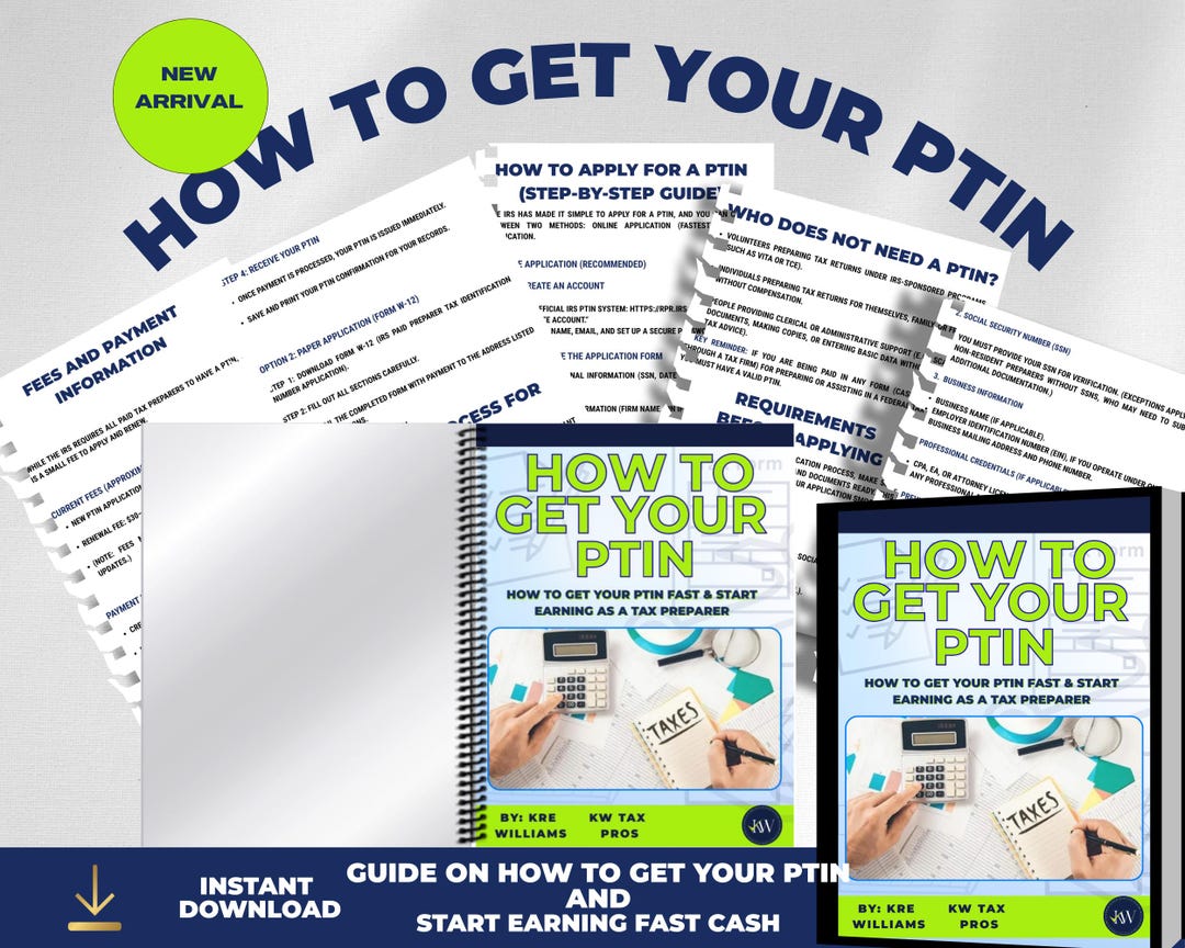 How to Get Your PTIN | for Eros & Downline Training PTIN Application ...